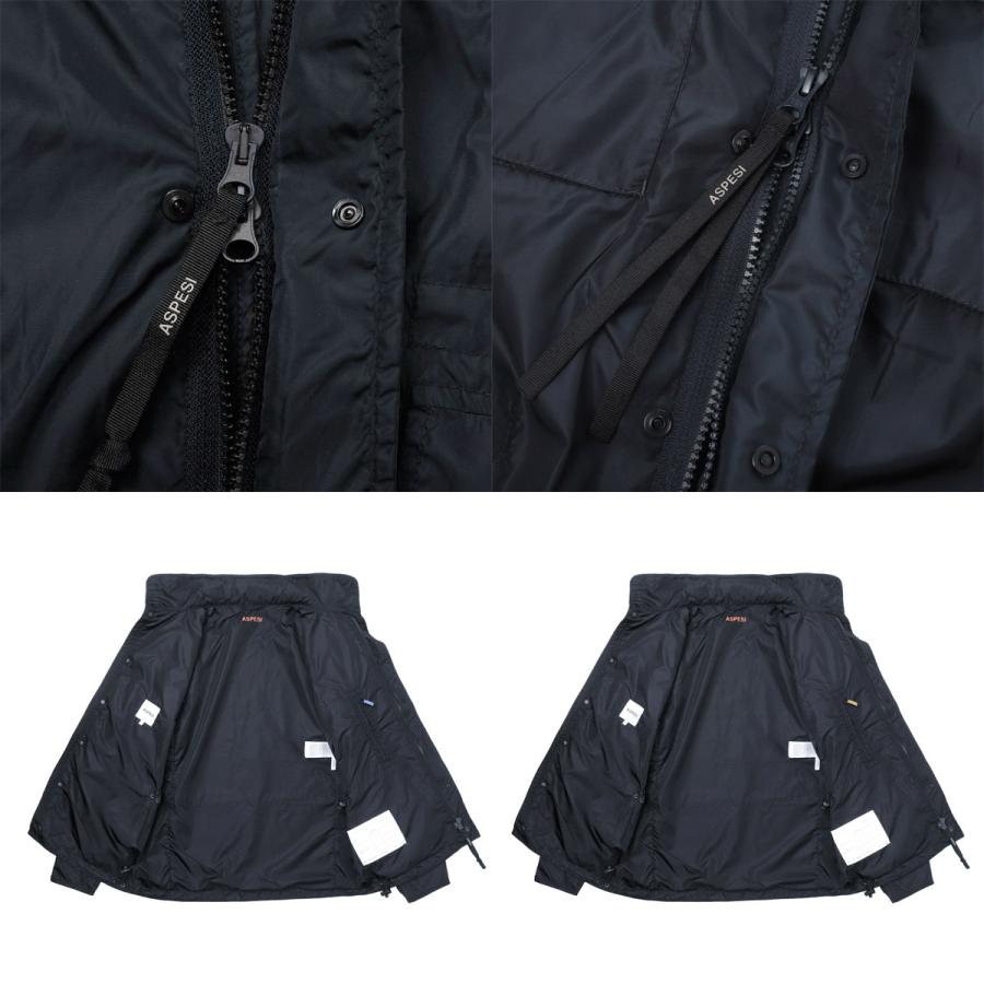 ASPESI アスペジ フィールドジャケット MINIFIELD VENTO パッカブルナイロンブルゾン ブルー メンズ : モダンブルーYahoo!店 - 通販 - Yahoo!ショッピング
