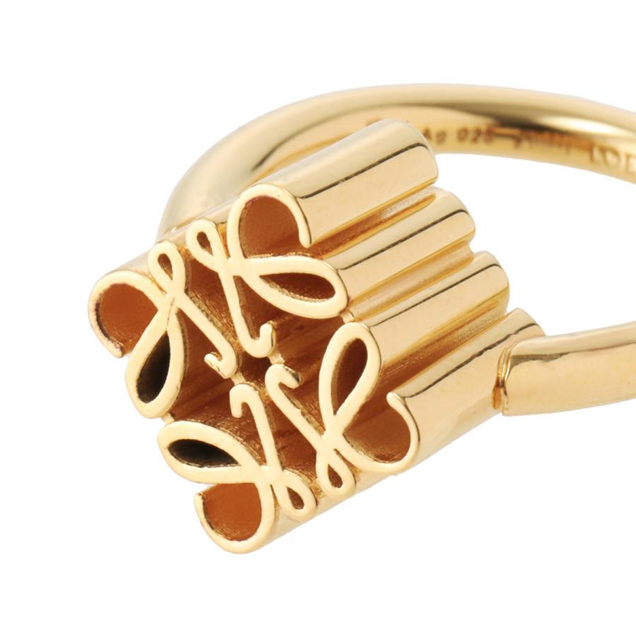 LOEWE ロエベ リング SINGLE ANAGRAM RING 指輪 ゴールド レディース j821305x03-8130 : モダン ...