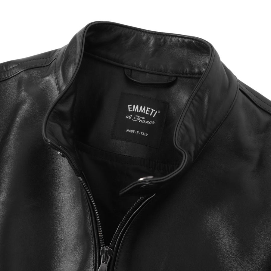 エンメティ EMMETI レザージャケット JURI ライダースジャケット ブラック メンズ juri-nappacerata-nero : モダンブルーYahoo!店 - 通販 ...