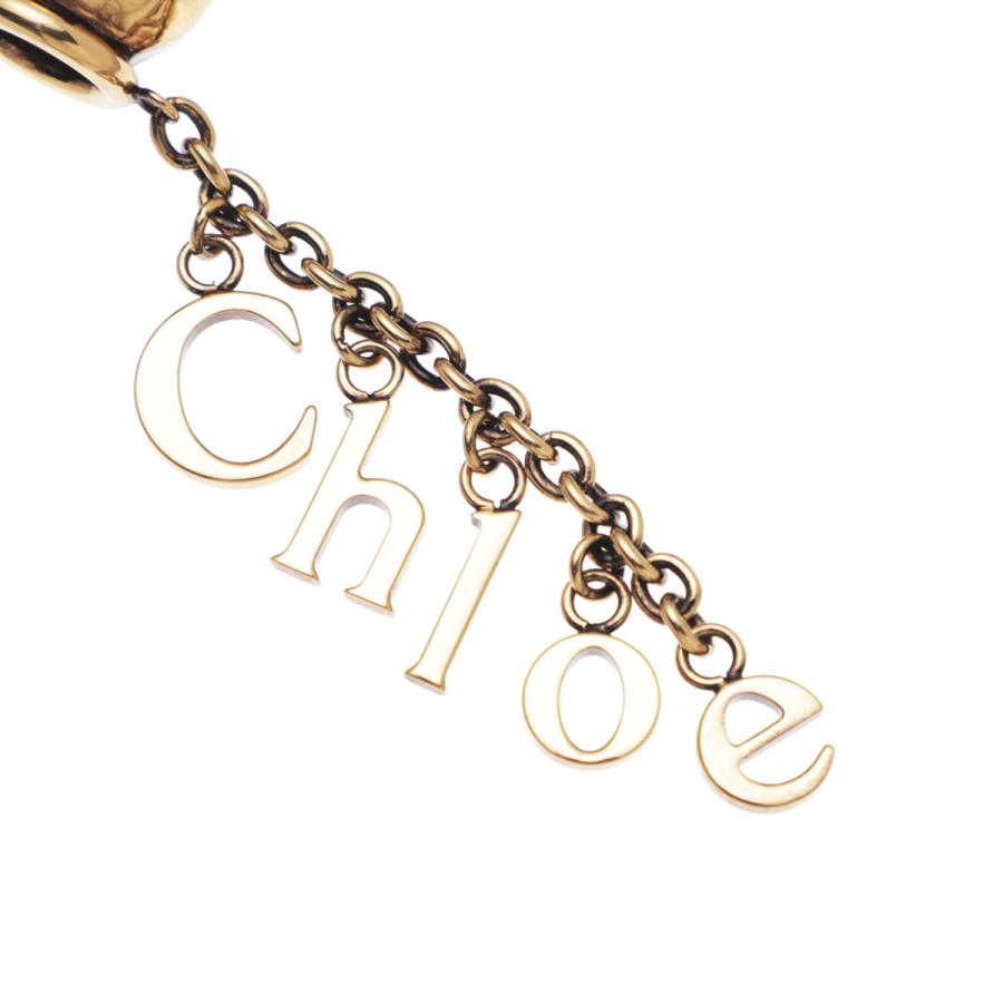 Chloe クロエ バッグチャーム SPHERE CHLOE LETTERS DICE BRACELET CHARM ブレスレットチャーム ...