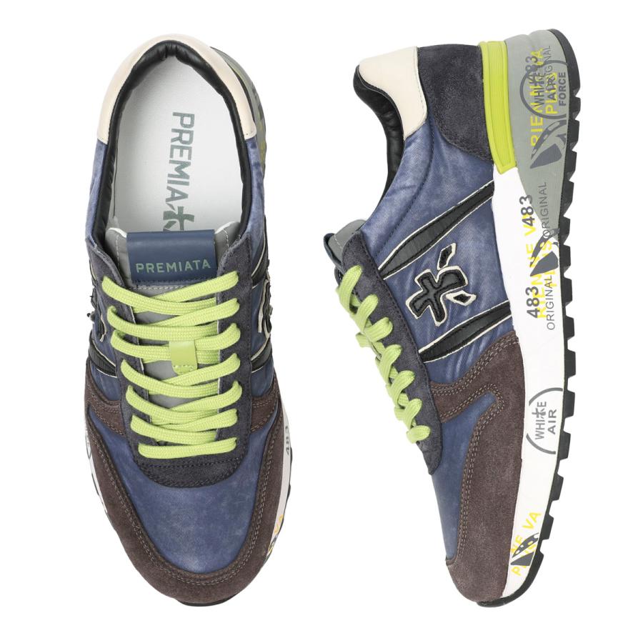 プレミアータ PREMIATA スニーカー LANDER 5898 大きいサイズあり ブルー メンズ lander-5898 : lander-5898 : モダンブルーYahoo!店 ...