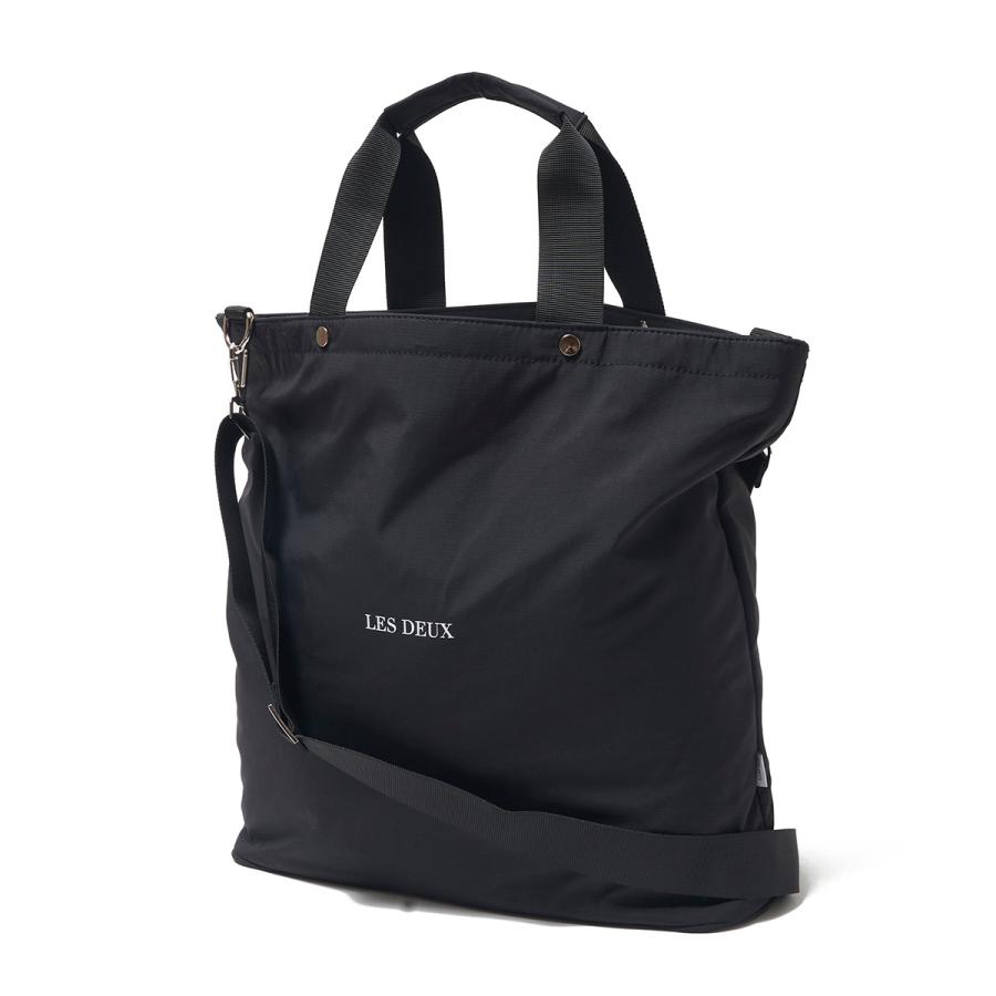 レドゥ Les Deux トートバッグ 2WAY TONY RIPSTOP ショルダーバッグ ブラック メンズ ldm940024 ...