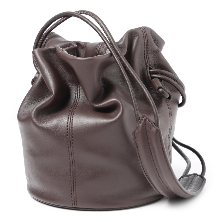 J&M Davidson DAVIDSON ショルダーバッグ MINI NUBE BUCKET ドローストリングバッグ ブラウン レディース ...
