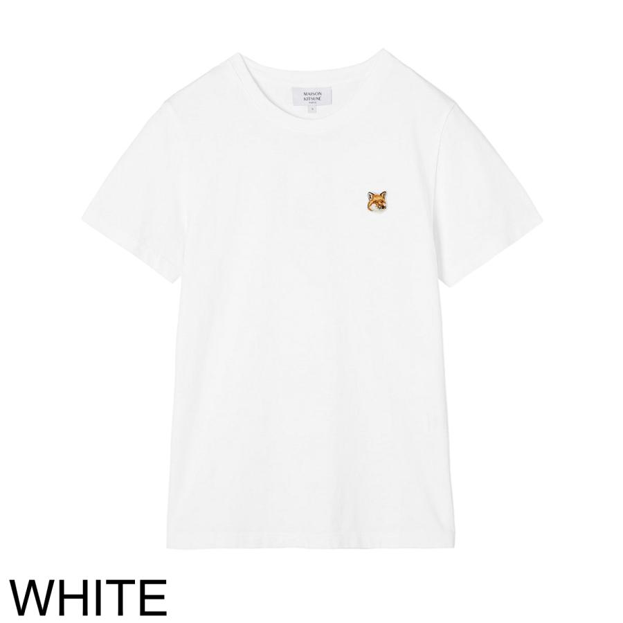 MAISON KITSUNE メゾンキツネ クルーネックTシャツ FOX HEAD MAISON KITSUNE メゾンキツネ クルーネックTシャツ FOX HEAD