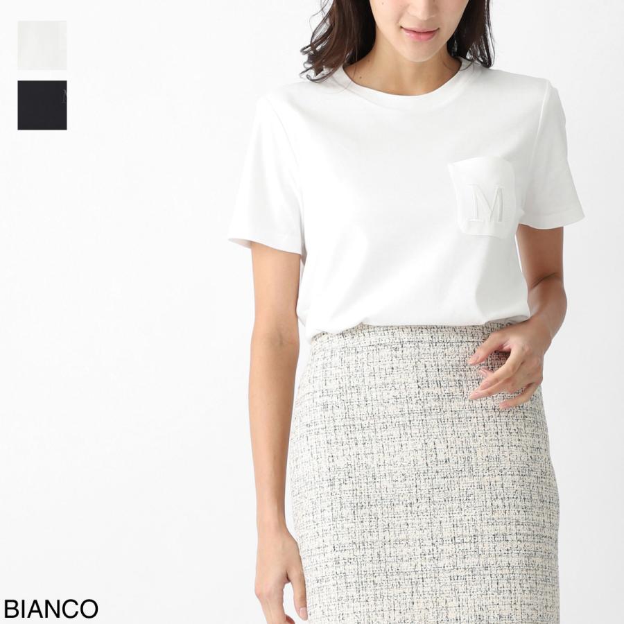 エスマックスマーラ S Max Mara クルーネックTシャツ MADERA