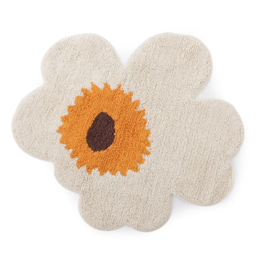 marimekko マリメッコ バスマット Unikko Bath mat 73x74 cm ベージュ 074717-120 : モダンブルー ...