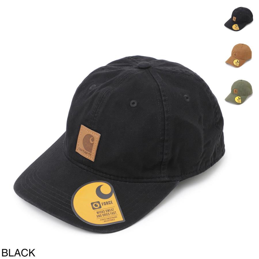 Carhartt カーハート ベースボールキャップ メンズ 100289-001-black : モダンブルーYahoo!店 - 通販 ...
