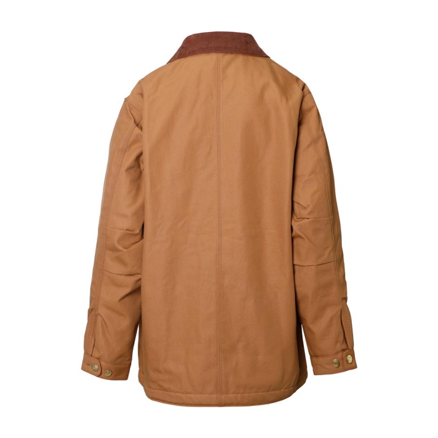 Carhartt カーハート 中綿入り ブルゾン FIRM DUCK BLANKET LINED CHORE COAT ミシガンジャケット ブラウン メンズ 103825-brn ...