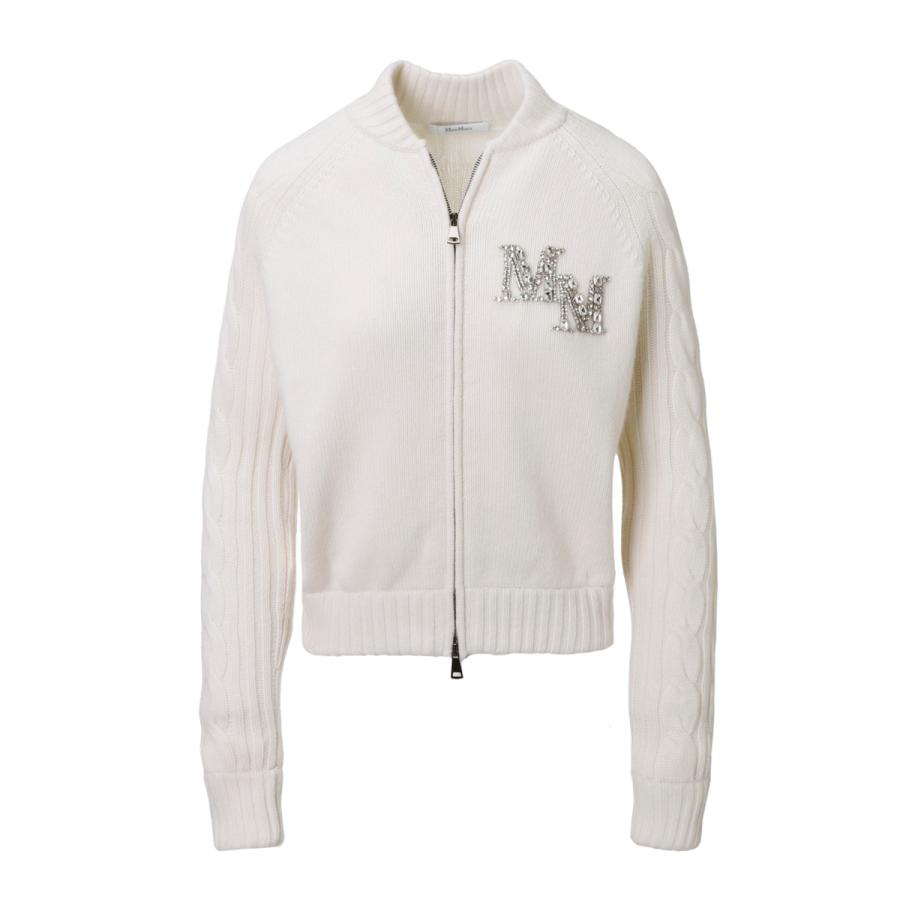 Max Mara マックスマーラ ジップアップ カーディガン ARMANDA ホワイト レディース 13460339600-006 : モダンブルーYahoo!店 - 通販 - Yahoo ...