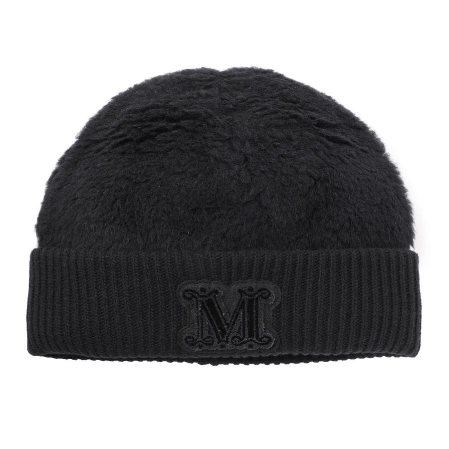 Max Mara マックスマーラ ニットキャップ FIDA ブラック レディース 2345762133600-008 : モダンブルーYahoo!店 - 通販 - Yahoo!ショッピング