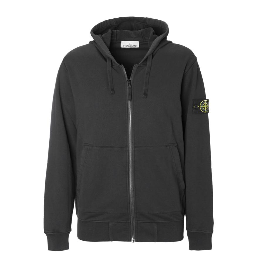STONE ISLAND ストーンアイランド ジップアップパーカ 64251 ブラック メンズ 791564251-a0029 : モダンブルーYahoo!店 - 通販 - Yahoo!ショッピング