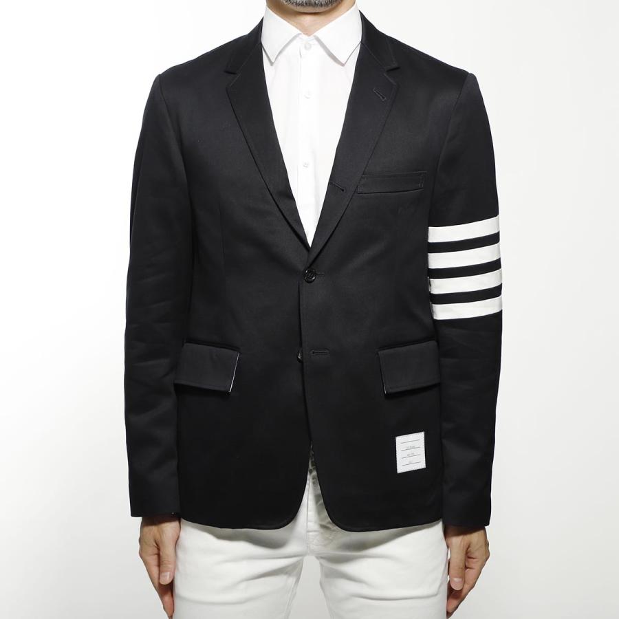 トムブラウン THOM BROWNE. 3つボタン ジャケット 4BAR ピケ スポーツコート テーラード ジャケット メンズ mju490a-03788-415 :mju490a-03788 ...