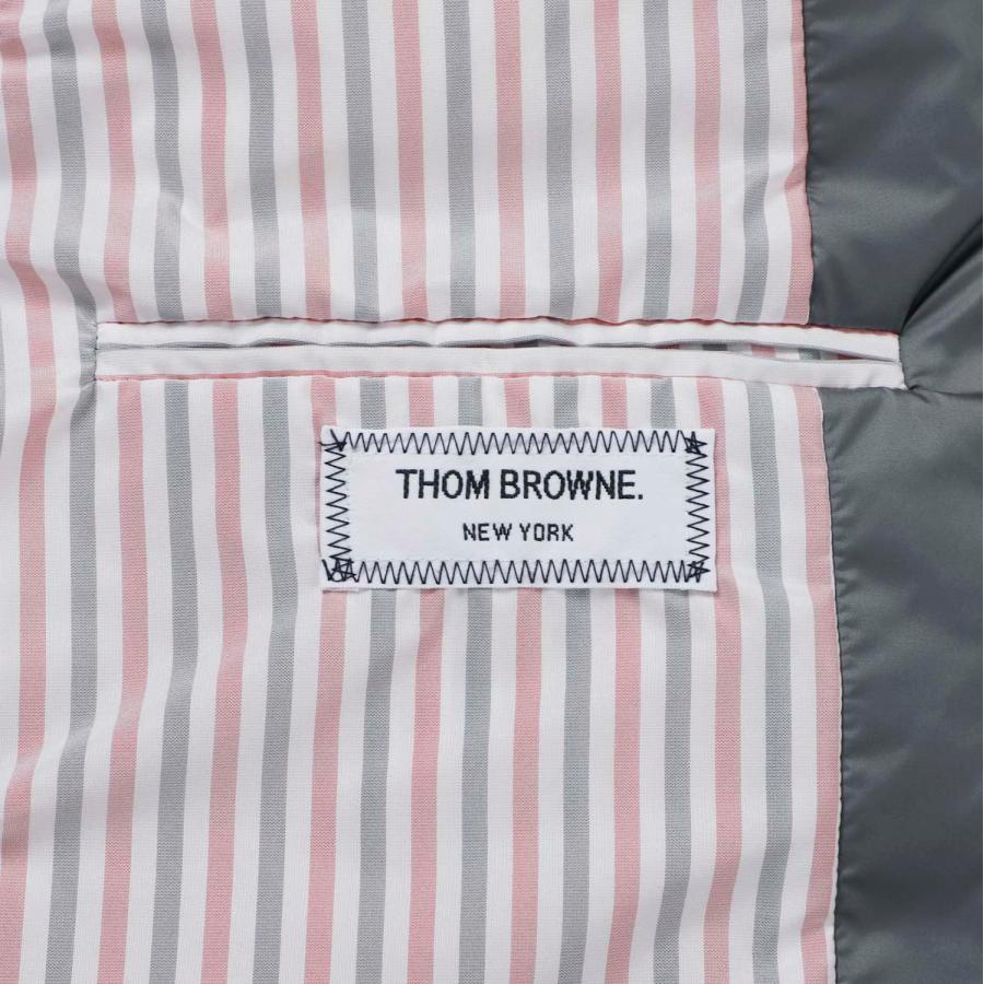THOM BROWNE トムブラウン BROWNE. ダウンベスト グレー メンズ mvd017x-05411-035 : モダンブルーYahoo!店 - 通販 - Yahoo!ショッピング