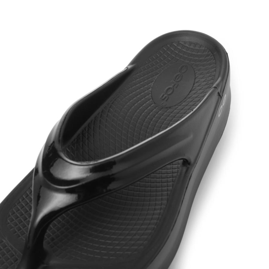 OOFOS ウーフォス トングサンダル Oomega リカバリーサンダル ブラック レディース oomega-black : モダンブルーYahoo!店 - 通販 - Yahoo!ショッピング