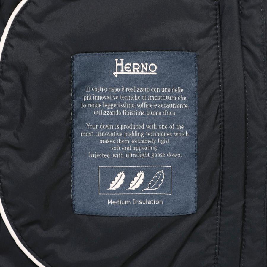 ヘルノ HERNO ダウンジャケット HERNO LEGEND L'AVIATORE 大きいサイズあり ブルー メンズ pi010ule-19288-9200 :pi010ule-19288 ...