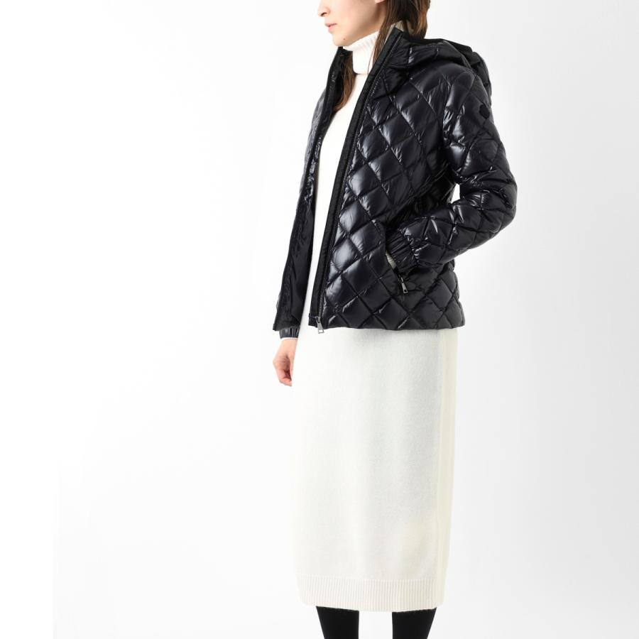 MONCLER（モンクレール） ダウンジャケット REET ブラック レディース reet-1a00041-68950-999 : モダン ...