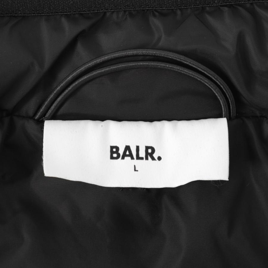 BALR.（ボーラー） 中綿入りブルゾン Q-SERIES REGULAR FIT PUFFER JACKET パファージャケット ブラック ...
