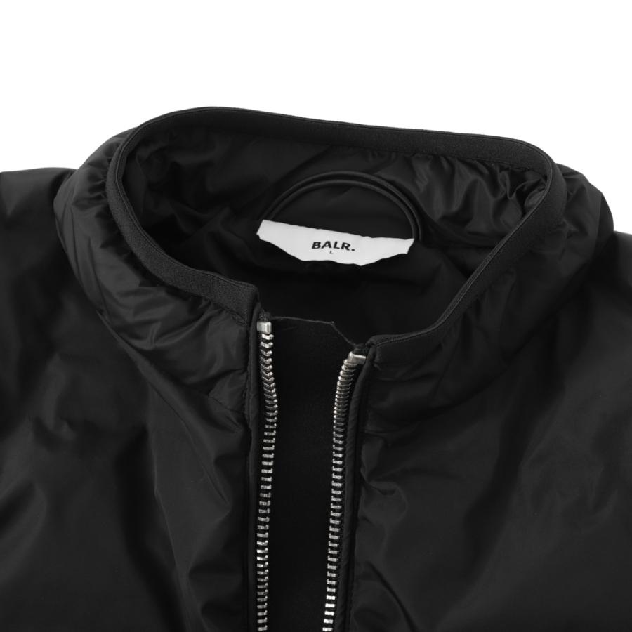 BALR.（ボーラー） 中綿入りブルゾン Q-SERIES REGULAR FIT PUFFER JACKET パファージャケット ブラック ...