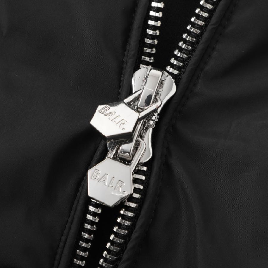 BALR.（ボーラー） 中綿入りブルゾン Q-SERIES REGULAR FIT PUFFER JACKET パファージャケット ブラック ...