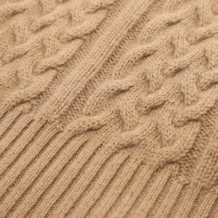 マックスマーラ Max Mara バラクラバ ROMANA カシミヤ ケーブル編み