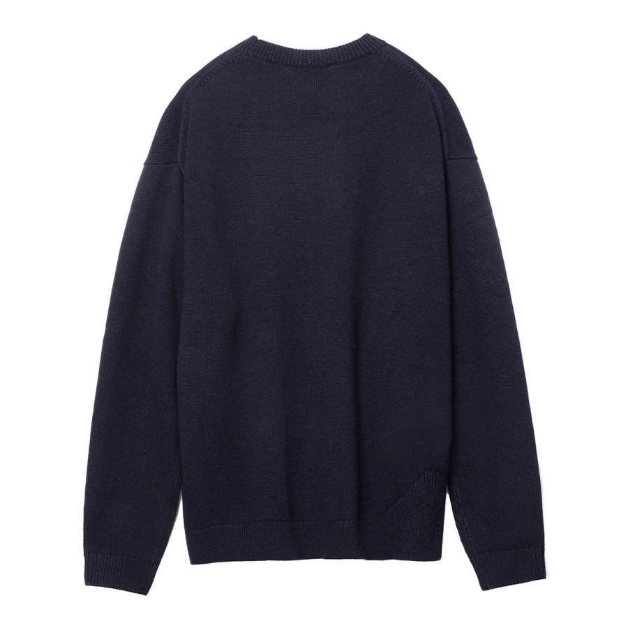 スタジオ ニコルソン STUDIO NICHOLSON クルーネックニット NIMBUS ブルー メンズ nimbus-snm-844-darknavy : モダンブルーYahoo!店 ...
