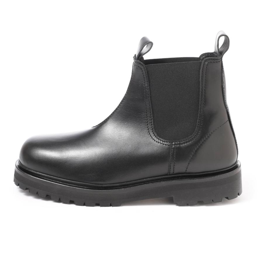 STUDIO NICHOLSON スタジオ ニコルソン チェルシーブーツ KICK BOOT ブラック メンズ kick-snm-901 ...