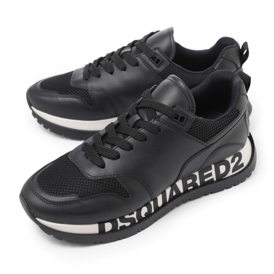 DSQUARED2 ディースクエアード スニーカー RUNNING ブラック メンズ snm0213-01502331-m2717 : モダンブルーYahoo!店 - 通販 - Yahoo ...