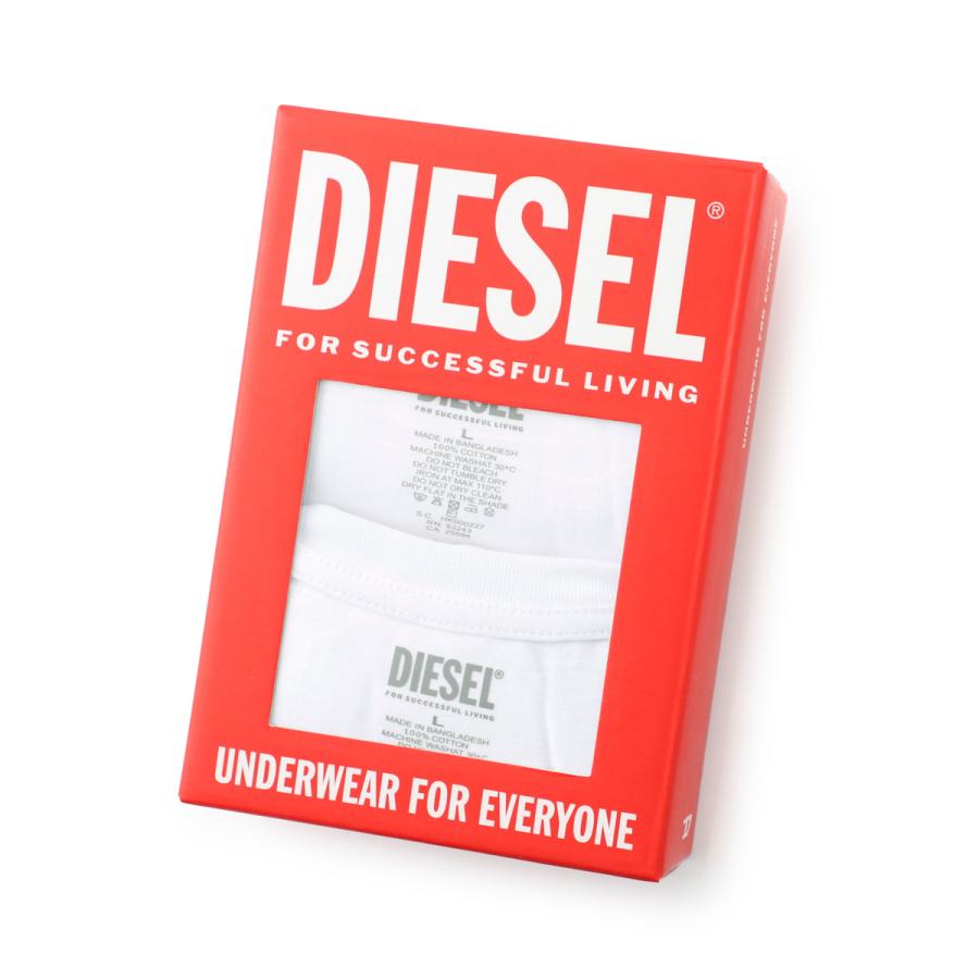 DIESEL ディーゼル Vネック Tシャツ 2枚セット UMTEE-MICHAEL 2PACK ホワイト メンズ umtee-michael-tube-t-a05428-0ldas ...