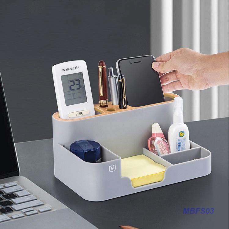 卓上収納ケース 収納ボックス 小物入れ デスクオーガナイザー ペン立て リモコン スマホ 整理整頓 片付け :yl2310w08-km73:MBFS03 - 通販 - Yahoo!ショッピング