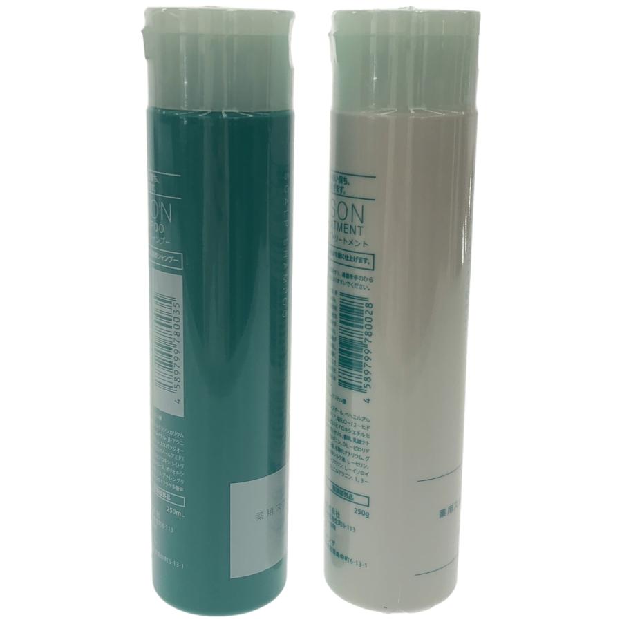 Z000 カダソン 薬用スカルプシャンプー 250mL & 薬用スカルプトリートメント 250g 2個セット : エルリニュー - 通販 - Yahoo!ショッピング