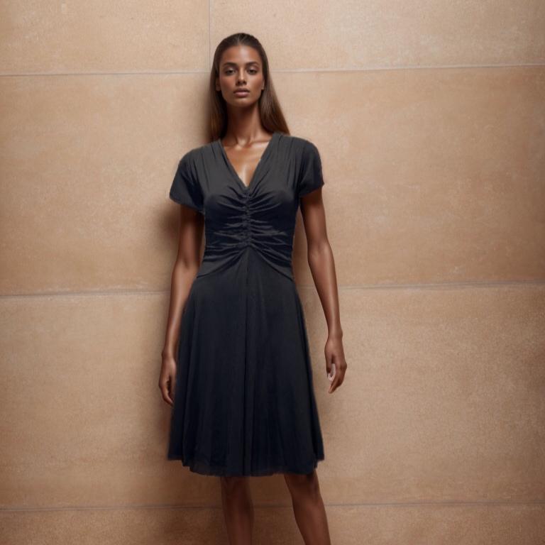 Joy's no.182 フランス製 パリ 半袖 ジャージーワンピース Aライン カシュクール 2024年 新作 : MCB APPAREL - 通販 - Yahoo!ショッピング