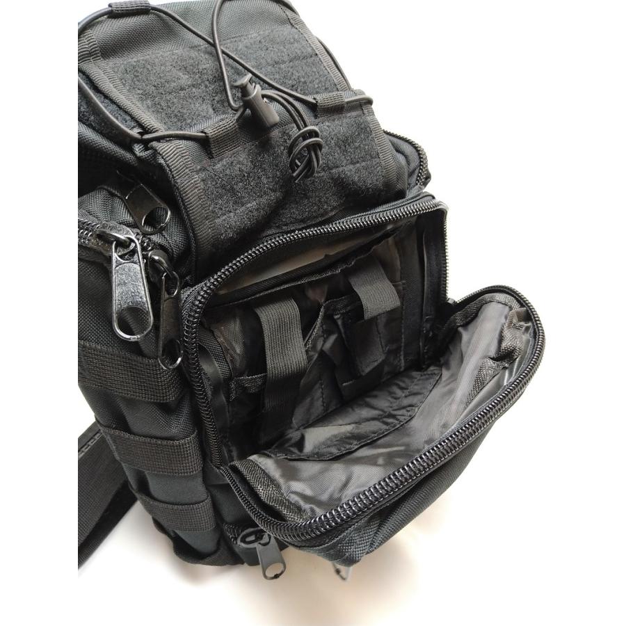 移動運用 FT-817/FT-818等に ショルダーバッグ スリングバッグ 八重洲無線 ヤエス YAESU ブラック マッコイオリジナル F ...