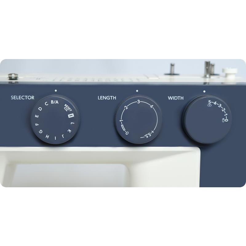 ミシン 初心者 ジャノメ 1522RD 1522BL 垂直半回転釜仕様電動ミシン アクセサリーキット付 6色糸ボビン針プレゼント 送料無料 ミシン 本体 蛇の目 JANOME :1522 ...