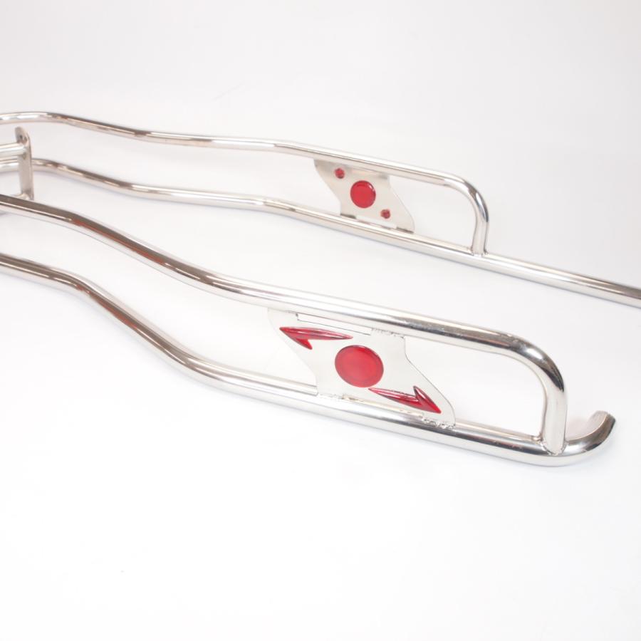 Crash Bar foot board rear left and right "Ulma Style" for Lambretta ...