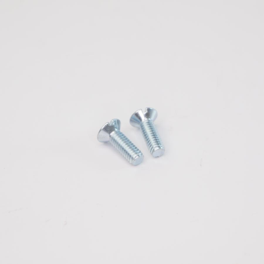 Raised slotted countersunk screw M4x12 zinc-plated マイナスヘッドスクリュー ...