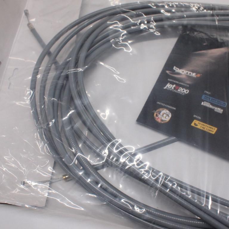 Cable set -BGM ORIGINAL PE inner liner- Lambretta LI LIS SX TV (series ...