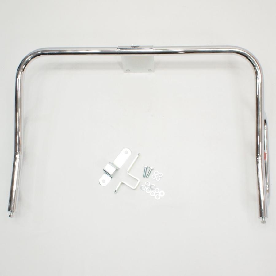 Lambretta S/1-2-3-GP Cuppini Rear Crash Bar Red Gems ランブレッタ リアクラッシュバー ...