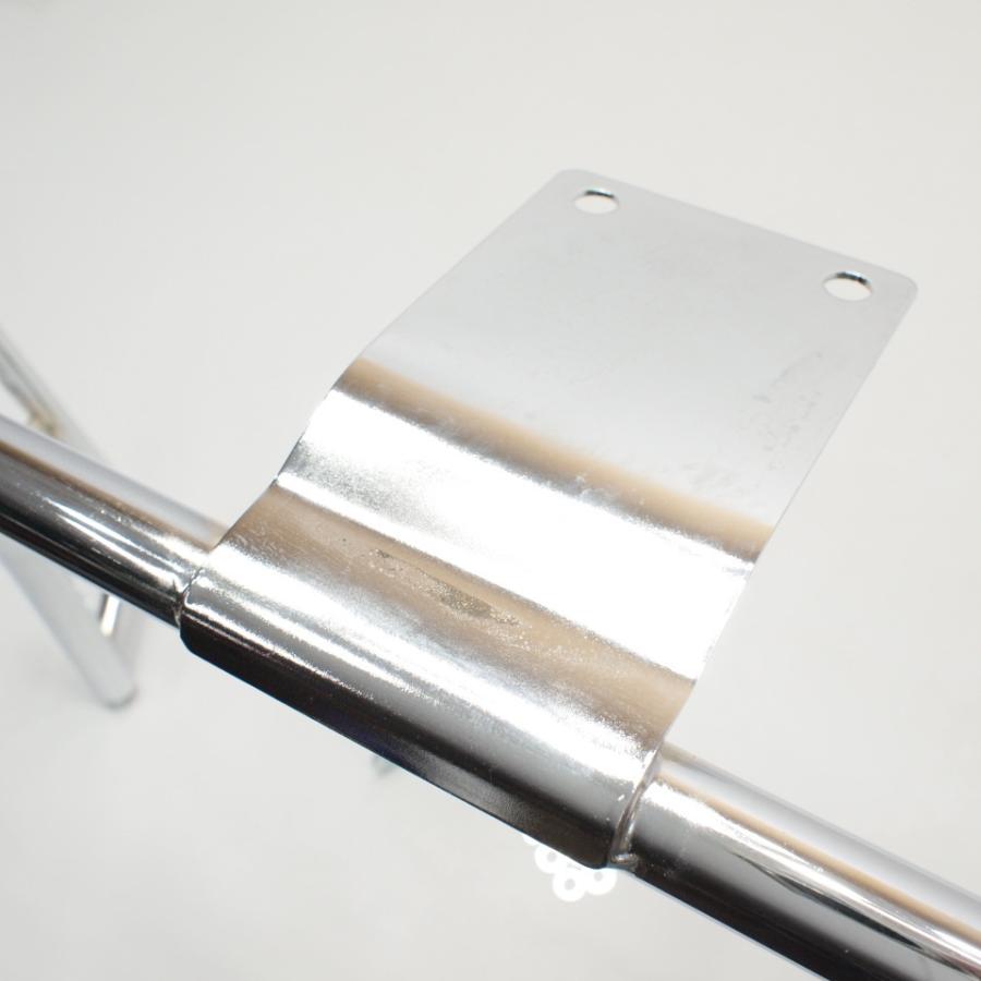 Lambretta S/1-2-3-GP Cuppini Rear Crash Bar Blue Gems ランブレッタ リアクラッシュバー ...