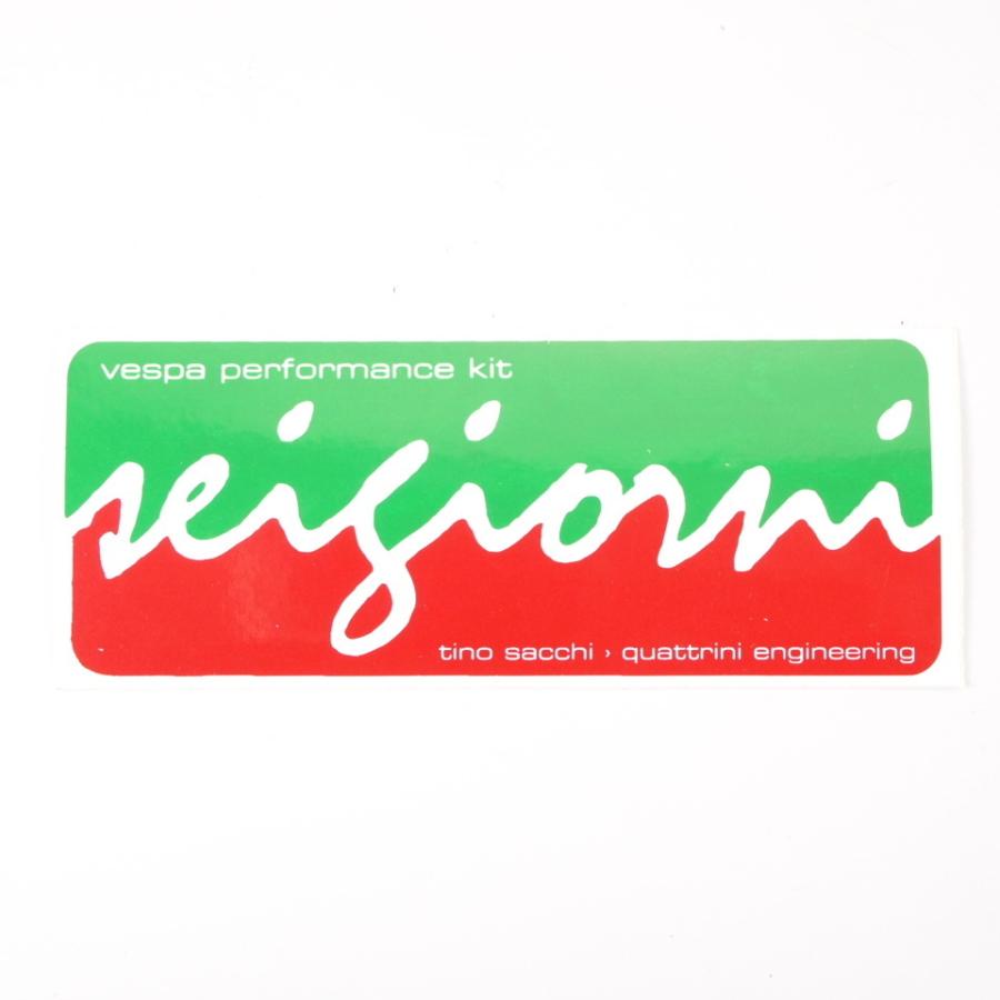 Sticker SEIGIORNI logo tino sacchi quattrini engineering シール ステッカー ...