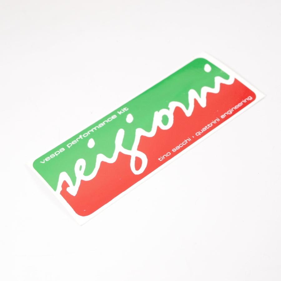 Sticker SEIGIORNI logo tino sacchi quattrini engineering シール ステッカー ...