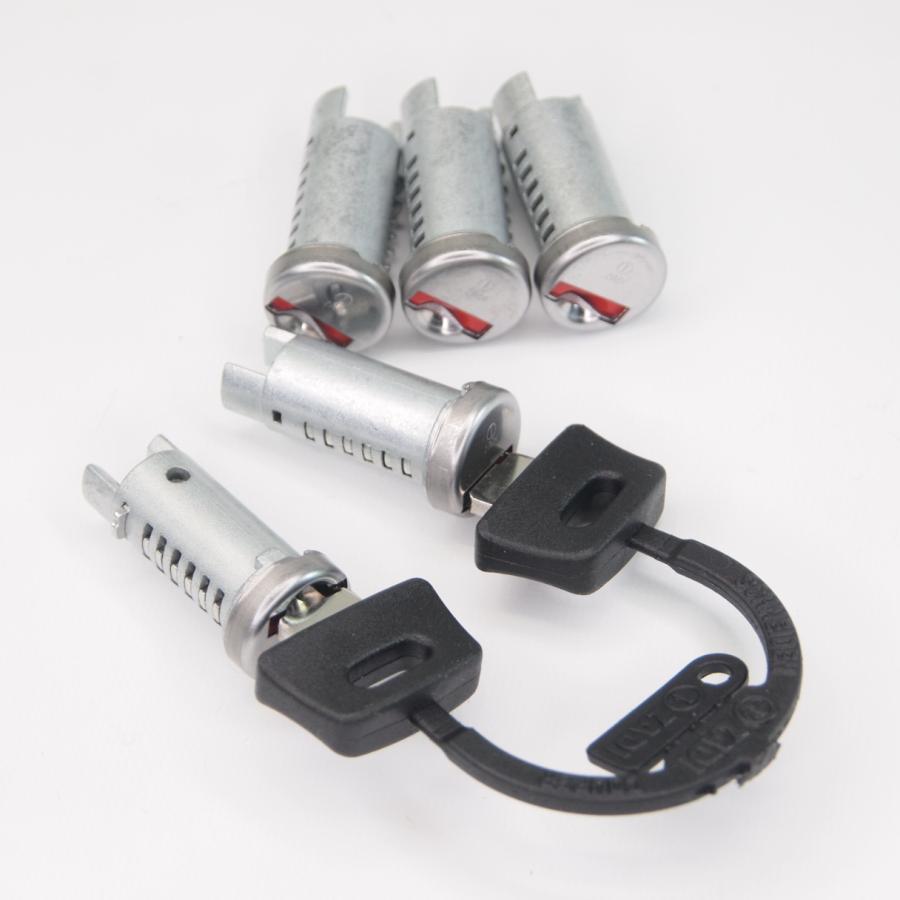 Lock cylinder set Vespa PX EFL PK S-XL T5 Cosa Piaggio ベスパ キー ロック 鍵 カギ ...
