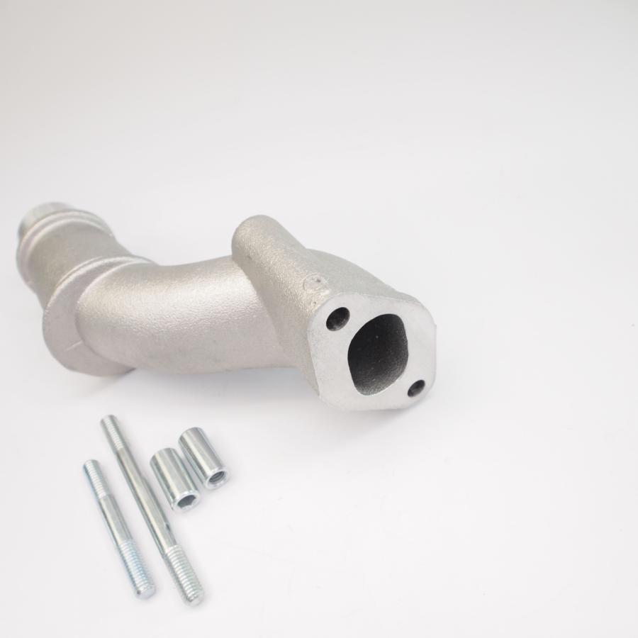 Intake manifold -POLINI 2-stud reed valve- for Vespa 50s 100 ET3 CS=28 ...