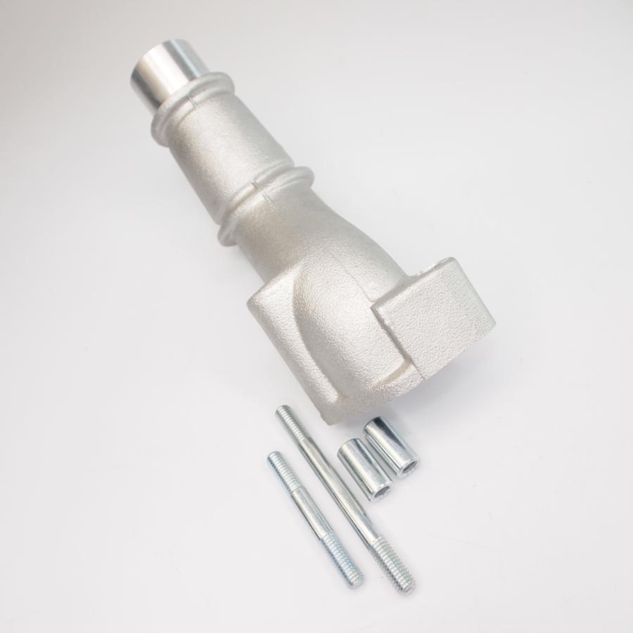 Intake manifold -POLINI 2-stud reed valve- for Vespa 50s 100 ET3 CS=28 ...