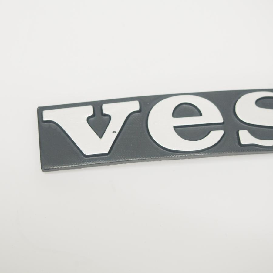 Badge Vespa legshield for P125X VNX2T P150X VLX1T P200E VSX1T ベスパ P/PX系 ...