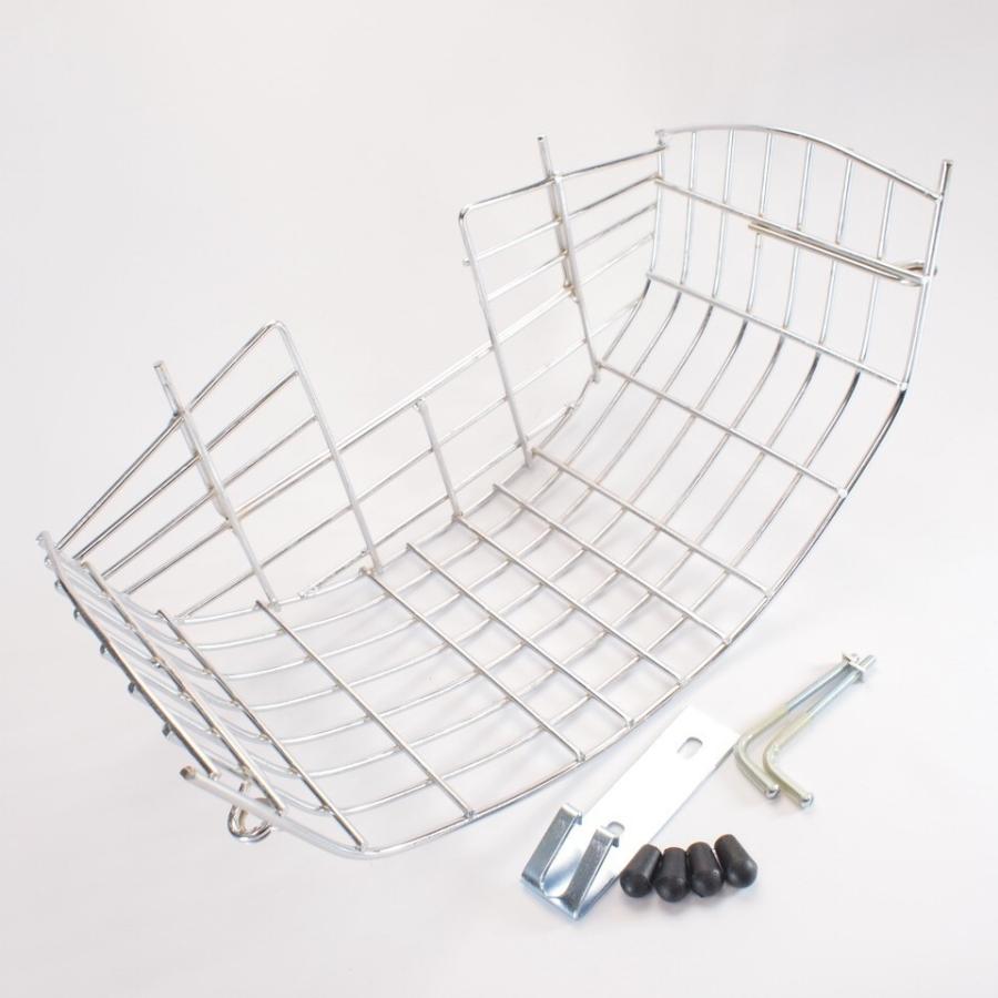 Luggage Basket for Vespa 50s 100 ET3 ベスパ ワイヤー フロントバスケット ビンテージスモール系 ...