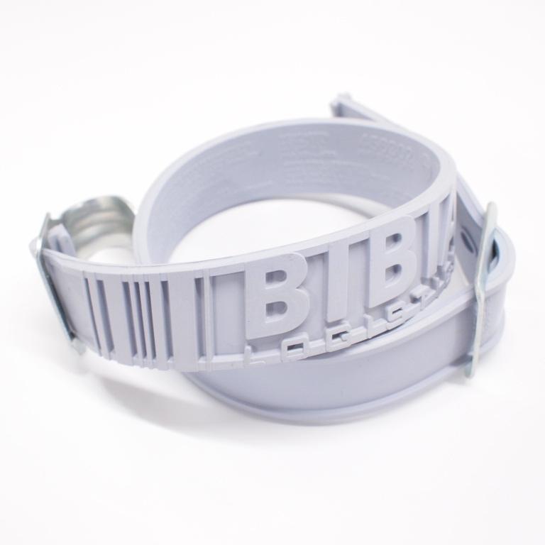 BIBIA Rubber strap グレー ベスパやランブレッタに VESPA Lambretta PX200FL P200E ...