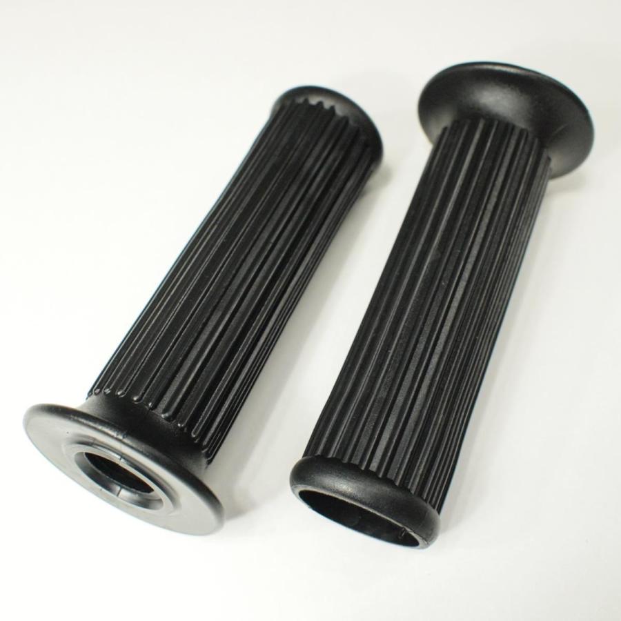 VESPA ベスパ 24mmピアジオ 純正ウインカー対応グリップ黒50S 125 ET3 100 スモール SPRINT 125GT ...