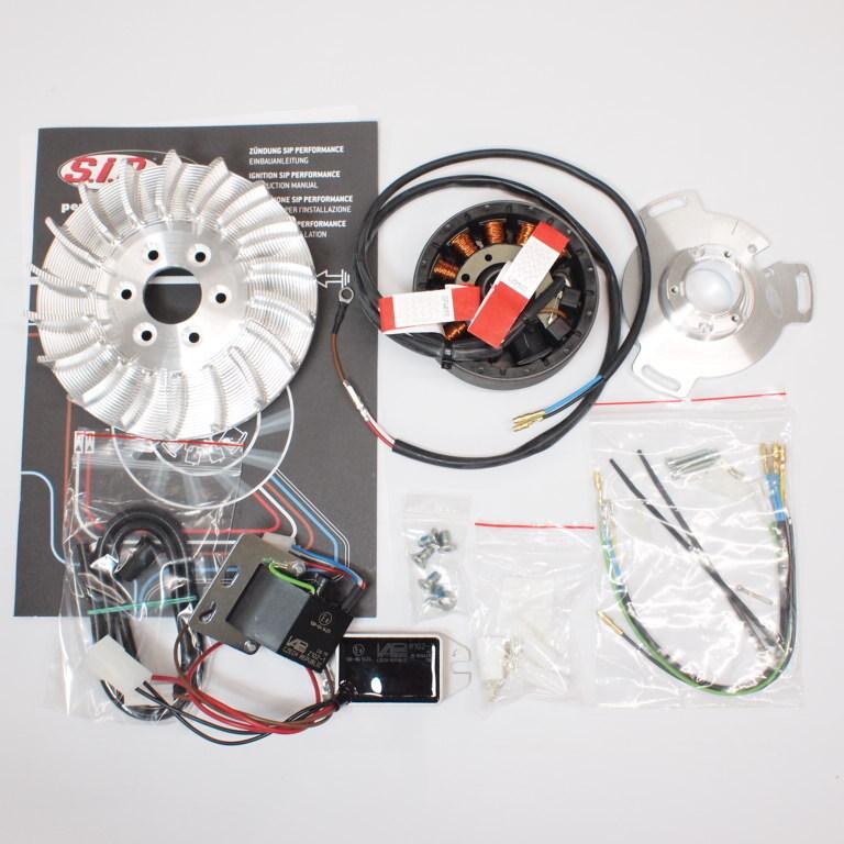 ignition SIP PERFOEMANCE by VAPE Sport Lambretta ラージテーパー用 CDIキット 12V DC ...