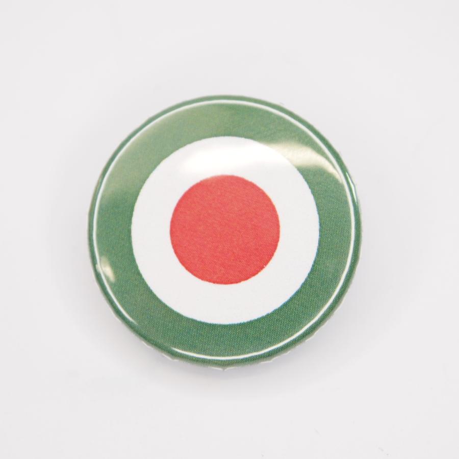 Button badge 25mm MOD Target 缶バッジ ターゲットマーク Vespa Lambretta ベスパ ランブレッタ ...