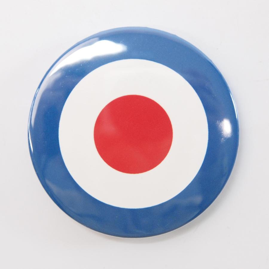 Button badge 54mm MOD Target 缶バッジ ターゲットマーク Vespa Lambretta ベスパ ランブレッタ ...